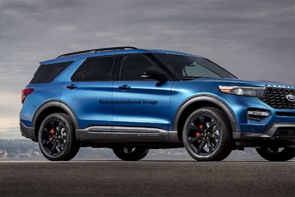 Ford's upcoming 5-Seater SUV codenamed CX757 spied for the first time ...