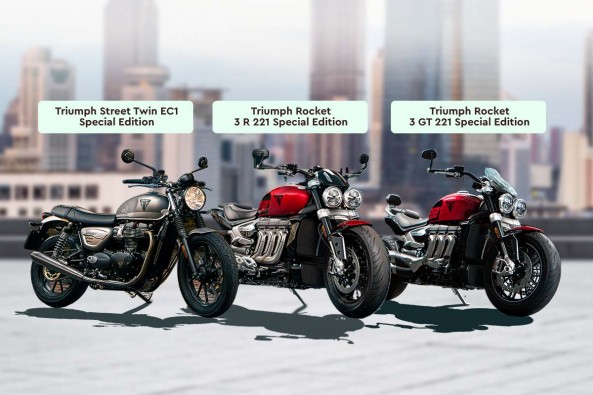 Triumph Motorcycles Launches Special Edition Range in India | Droom ...