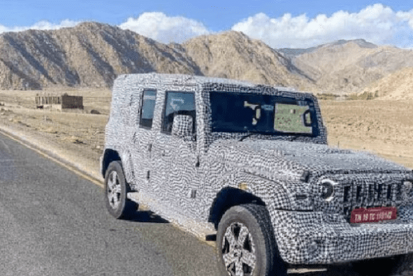 Thar 5-Door Images Revealed complying with Scorpio-N | Droom Discovery