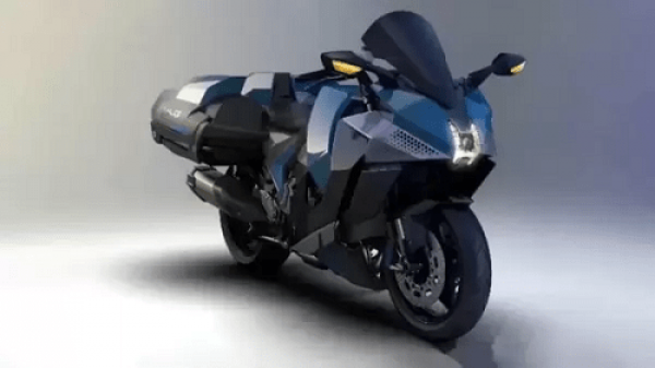 Kawasaki unveils its first Hydrogen fueled motorcycle concept | Droom ...