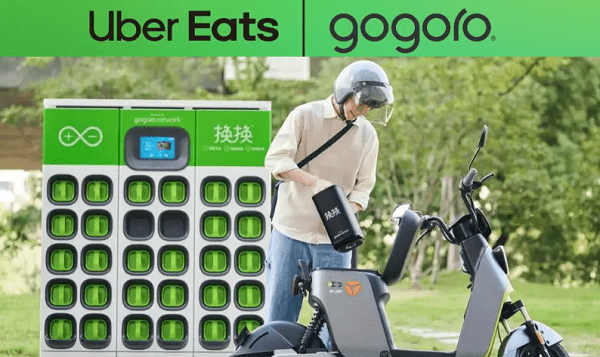 Gogoro and Uber Eats partnered to boost EV scooter adoption by delivery partners | Droom Discovery