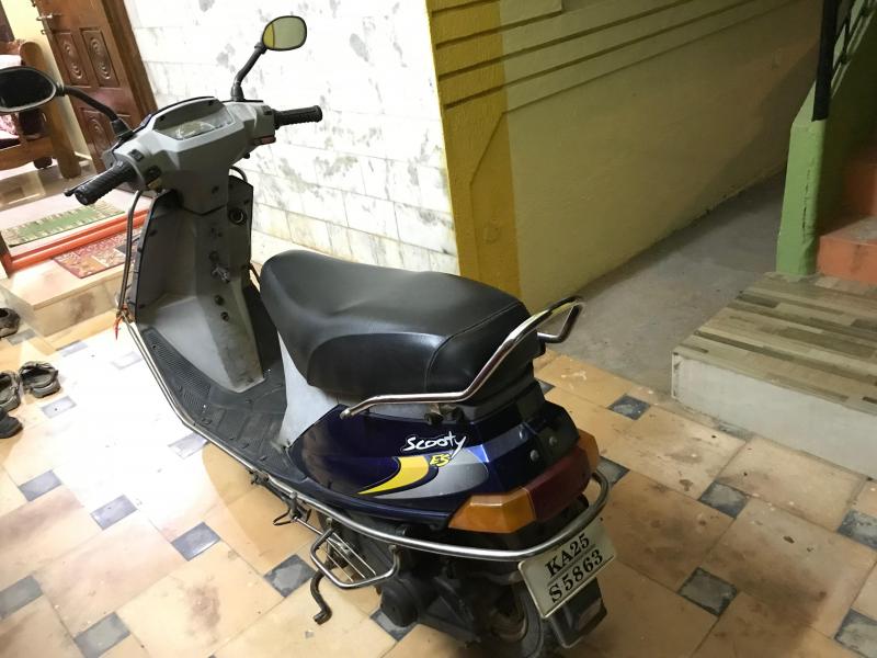 Used TVS Scooty ES 60cc 2002 Model (PID-1417440981) Scooter for Sale in ...