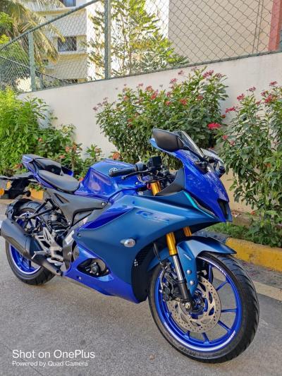 Used Yamaha YZF-R15 V4 Racing Blue 2021 Model (PID-1421547051) Bike for ...