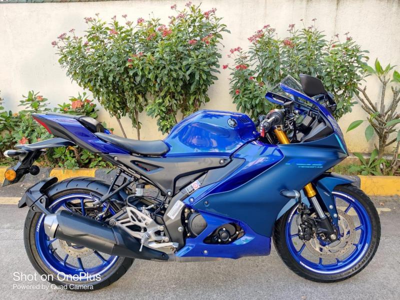 Used Yamaha YZF-R15 V4 Racing Blue 2021 Model (PID-1421547051) Bike for ...