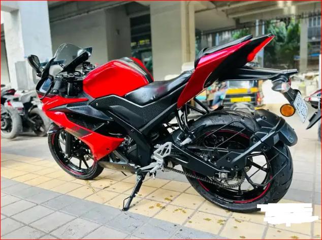 Used Yamaha YZF-R15 V3 150cc Metallic Red BS6 2021 Model (PID ...
