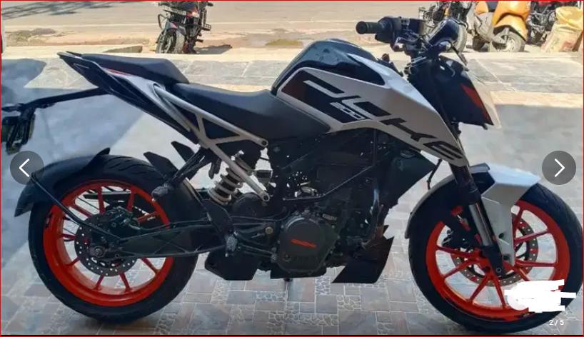 Used KTM Duke 200cc ABS BS6 2021 Model (PID-1421628234) Bike for Sale in Hyderabad