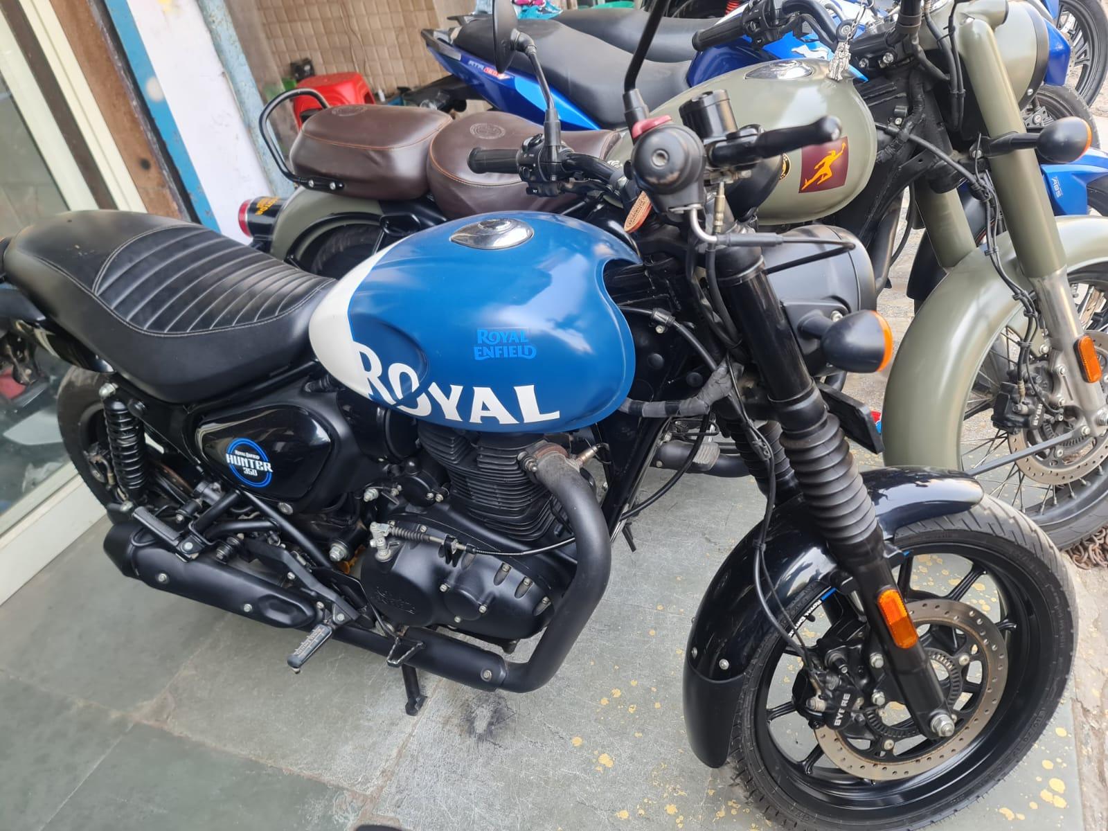 Used Royal Enfield Hunter 350 Metro Dapper 2022 Model (PID-1421714538 ...