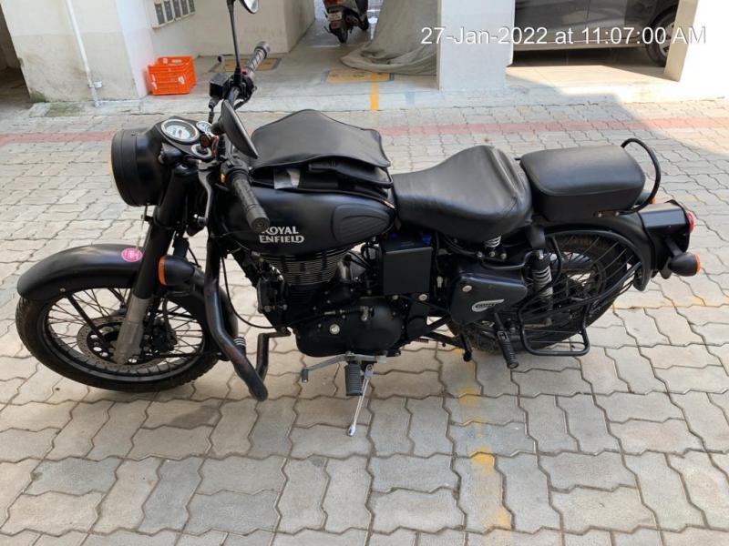 Used Royal Enfield Classic Stealth Black 500cc 2018 Model (PID-1422131555) Bike for Sale in Chennai
