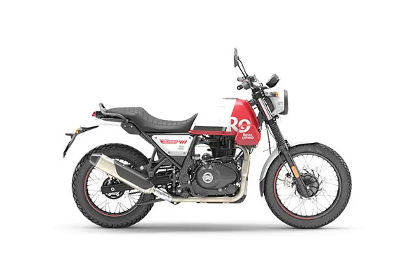 Royal Enfield Scram 411 White Flame 2026 Price, Mileage, Specs, Reviews