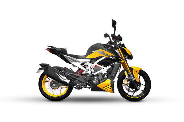 TVS Apache RTR 310 Fury Yellow Price, Mileage, Specs | Droom